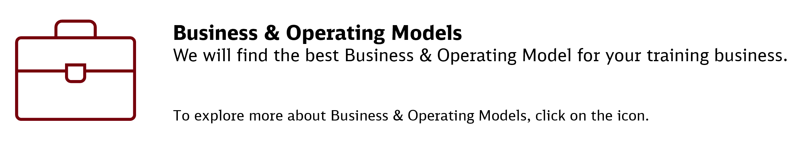 Business Modeling | DB Rail Academy